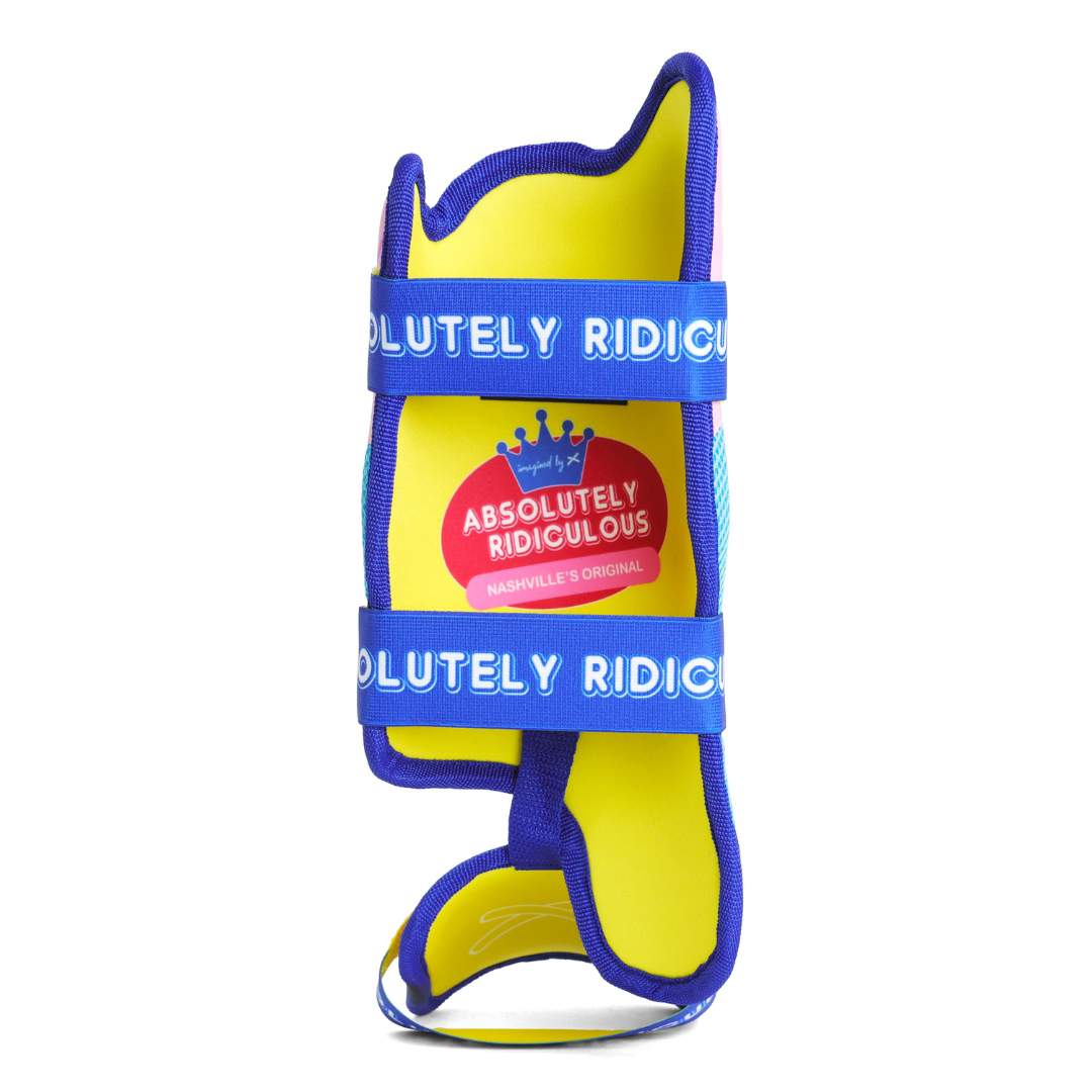 bubble gum drip model leg guard – Absolutely Ridiculous innovation for ...