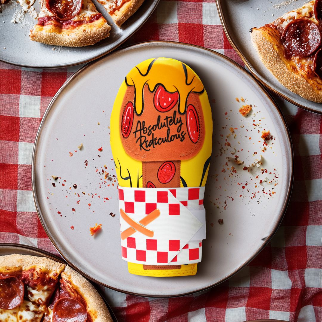 pizza sliding mitt – Absolutely Ridiculous innovation for Athletes